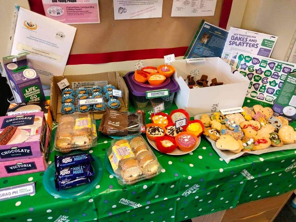 Our Macmillan cake sale - Little Scallywags Day Nursery